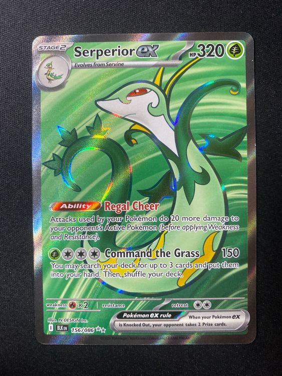 Serperior ex 156 - Serpiroyal ex - Black Bolt - 🇺🇸 (Neu (gemäss ...
