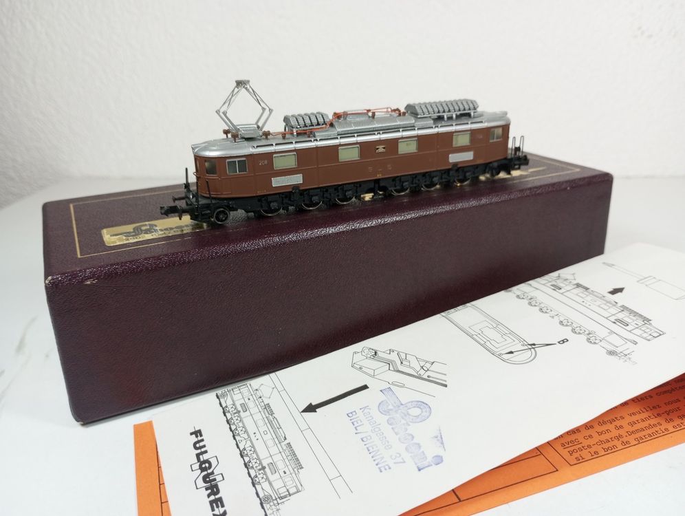 Fulgurex N: 208, elektrische Lokomotive Ae 6/8 BLS (Neu und ...