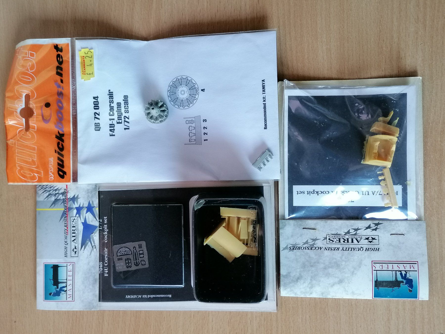 1/72 F4U-1Corsair Bird Cage Tamiya 60774 (Neuf avec emballage d'origine ...