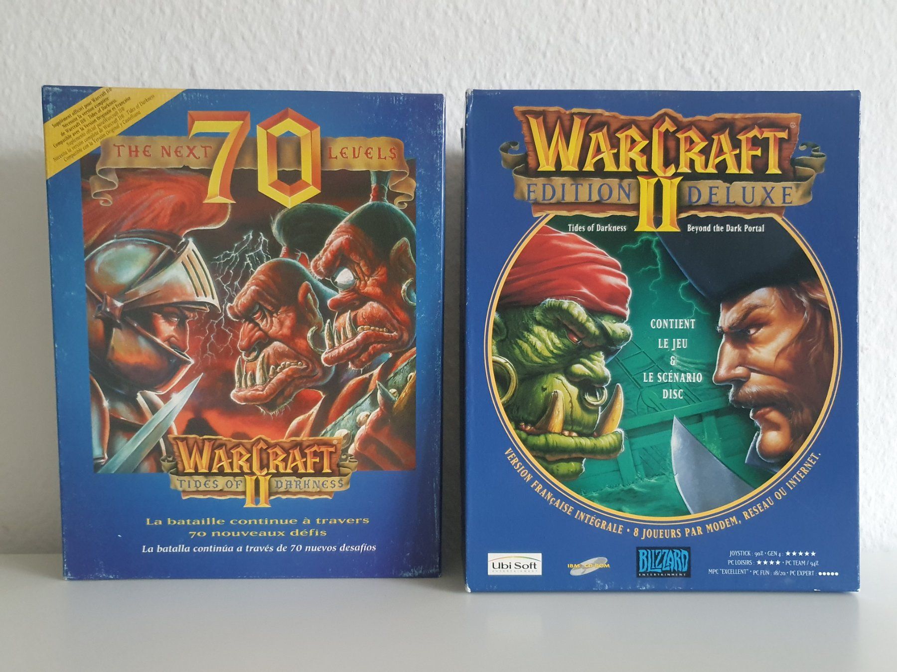 PC Game Warcraft II Deluxe + Add-On (1995) Big Box Français (Gebraucht ...