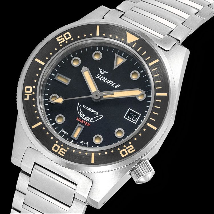 BLACK FRIDAY Squale Master Titanium Auto Titanium Watch MAST (Neu und ...