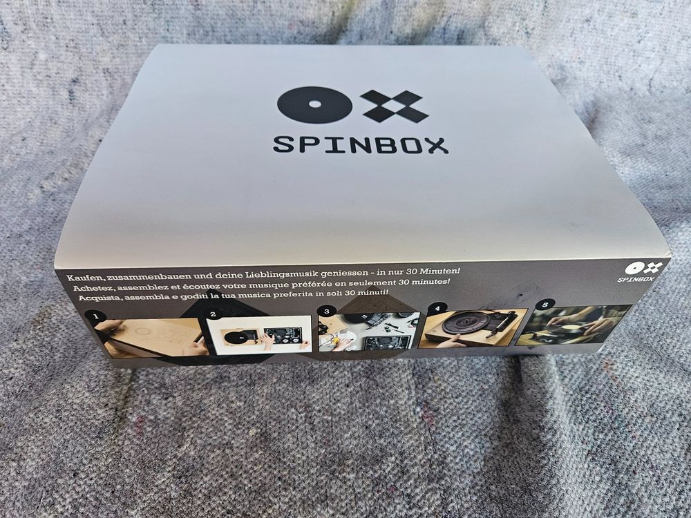Spinbox Plattenspieler zum selber bauen DIY | Kaufen auf Ricardo