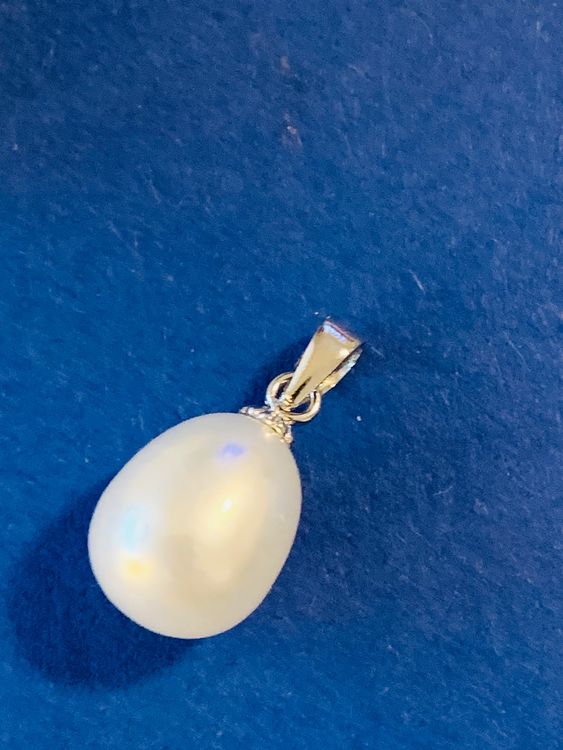 Anhänger mit echte Perle. Silber 925 | Kaufen auf Ricardo