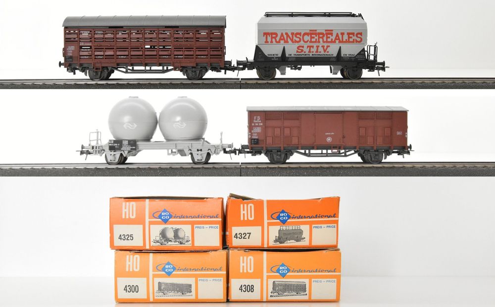 Roco 4x Güterwagen, Spur H0 GS mit OVP (Gebraucht) in St. Gallen für CHF 30 – mit Lieferung auf ...