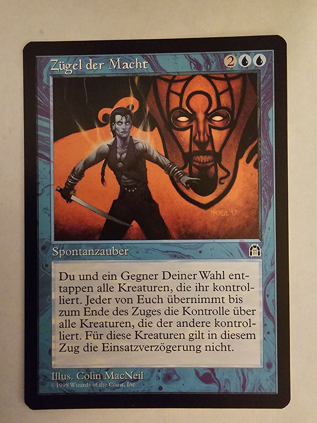 Magic The Gathering Karte: Zügel der Macht, (Gebraucht) in Wisen SO für ...