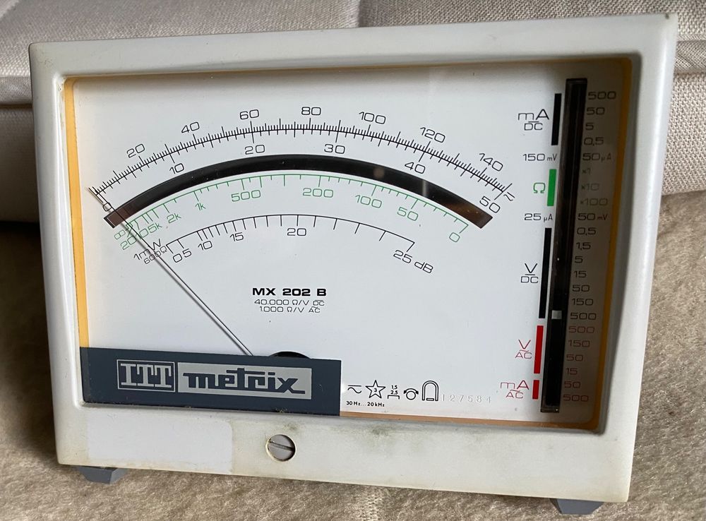 ITT Metrix Vielfachmessgerät (Gebraucht) in Walkringen für CHF 25 – mit Lieferung auf Ricardo kaufen