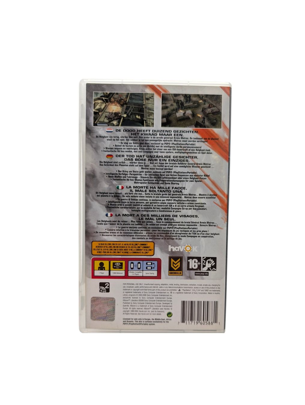 Killzone: Liberation PlayStation Portable (PSP) (Gebraucht) in Domat ...