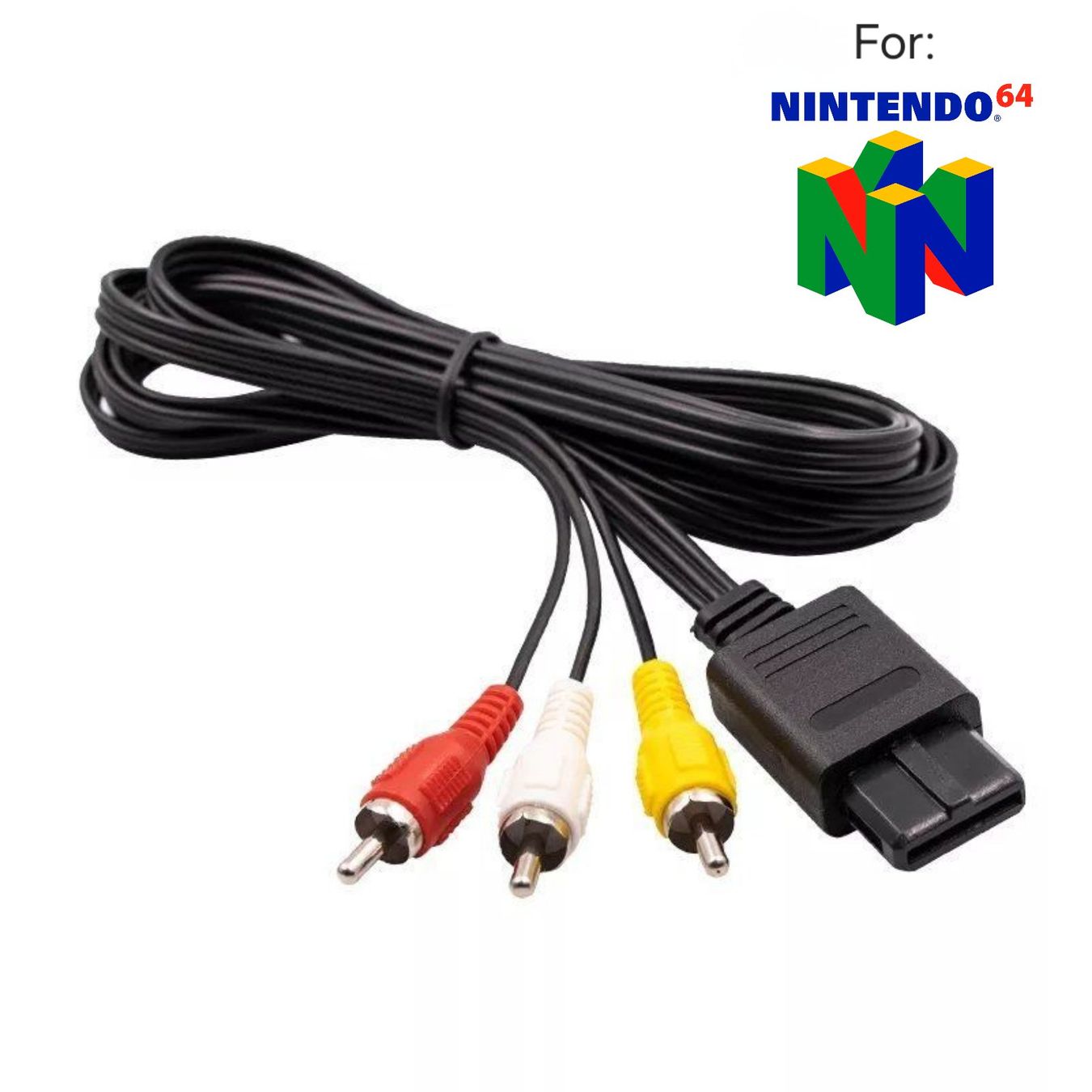 Composite AV Kabel für Nintendo 64 / N64 (2 Jahre Garantie) (Neu und ...