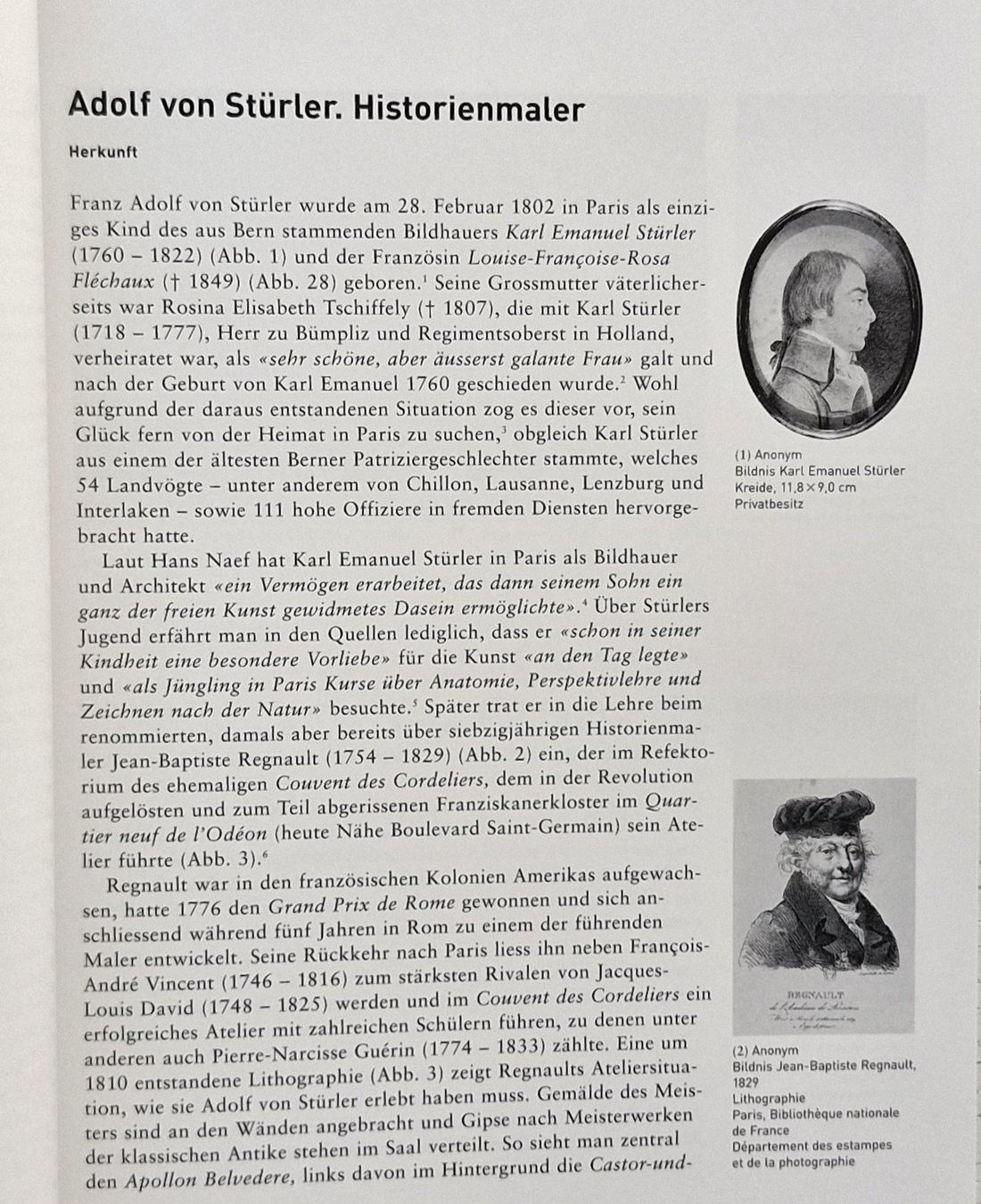 Doppelbürger Adolf von Stürler (1802-1881) in Versailles (Gebraucht) in ...