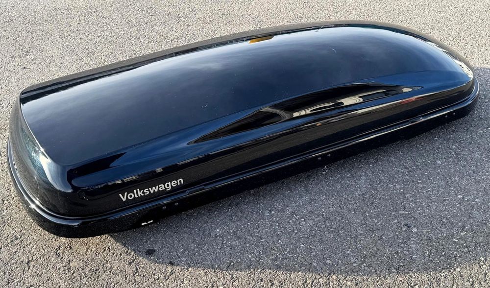 Original VW Dachbox Comfort 340 /bei Bedarf inkl. Dachträger | Kaufen ...