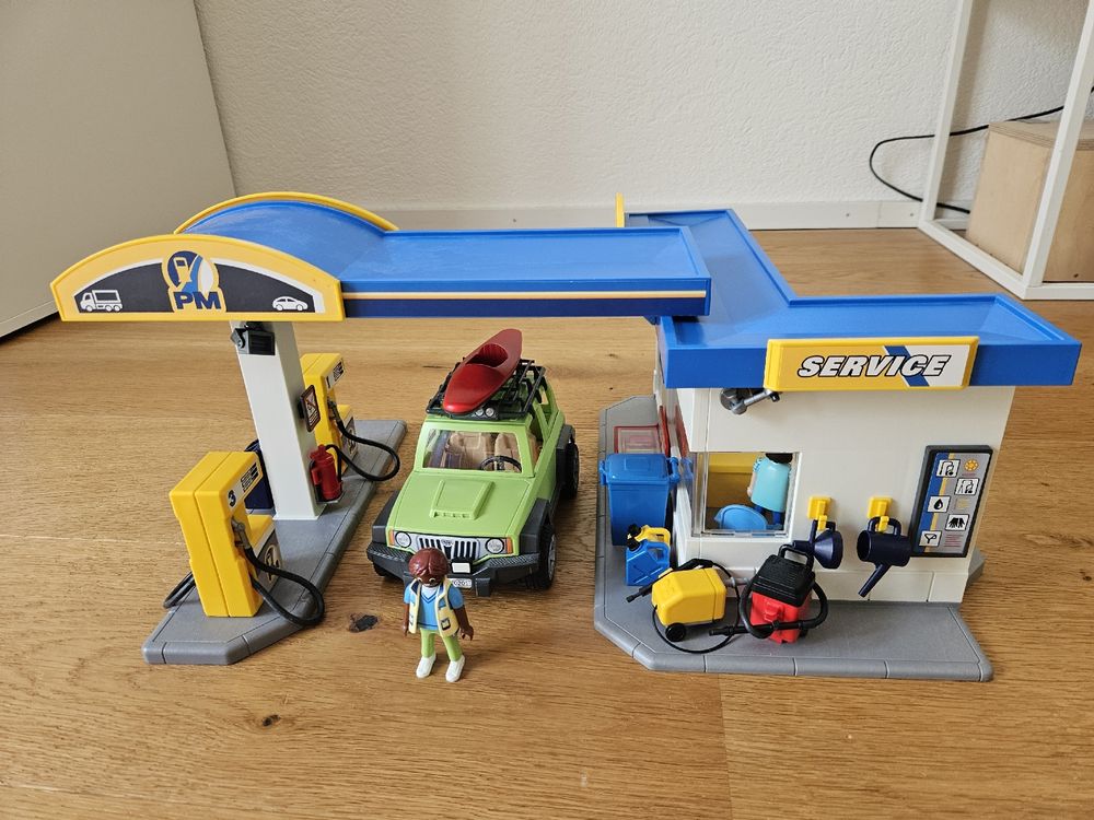 Playmobil Tankstelle mit Shop | Kaufen auf Ricardo