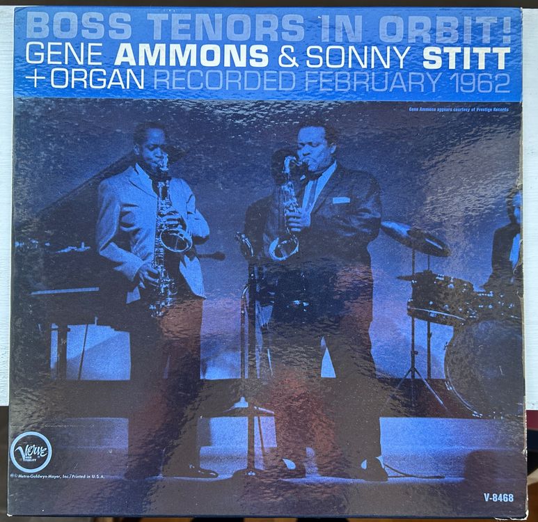 Gene Ammons & Sonny Stitt – Boss Tenors In Orbit! LP (Gebraucht) in für ...