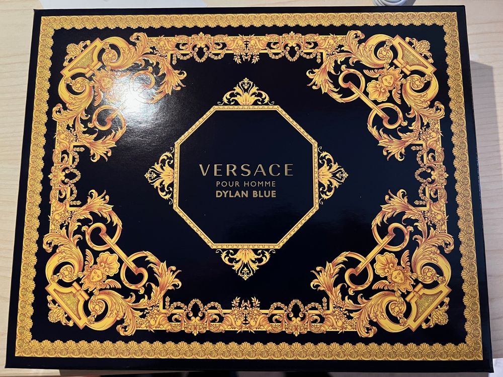 Geschenkset Versace Dylan Blue Pour Homme - neu & ungeöffnet (Neu und ...