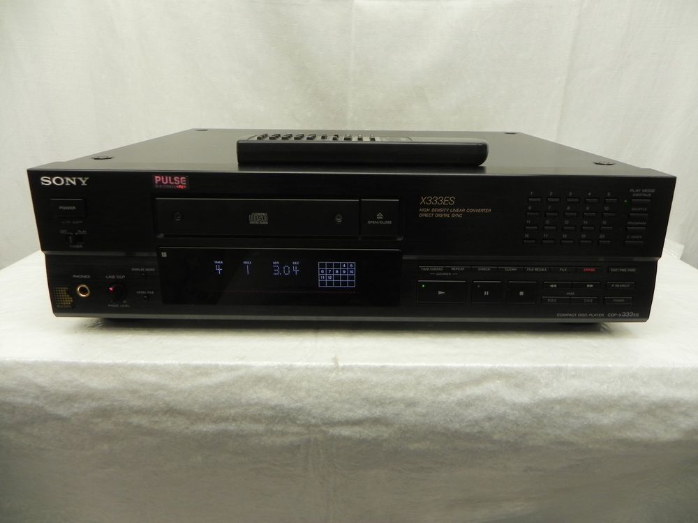 Sony CDP-X333ES High-End CD-Player mit FB (Gebraucht) in Basel für CHF ...