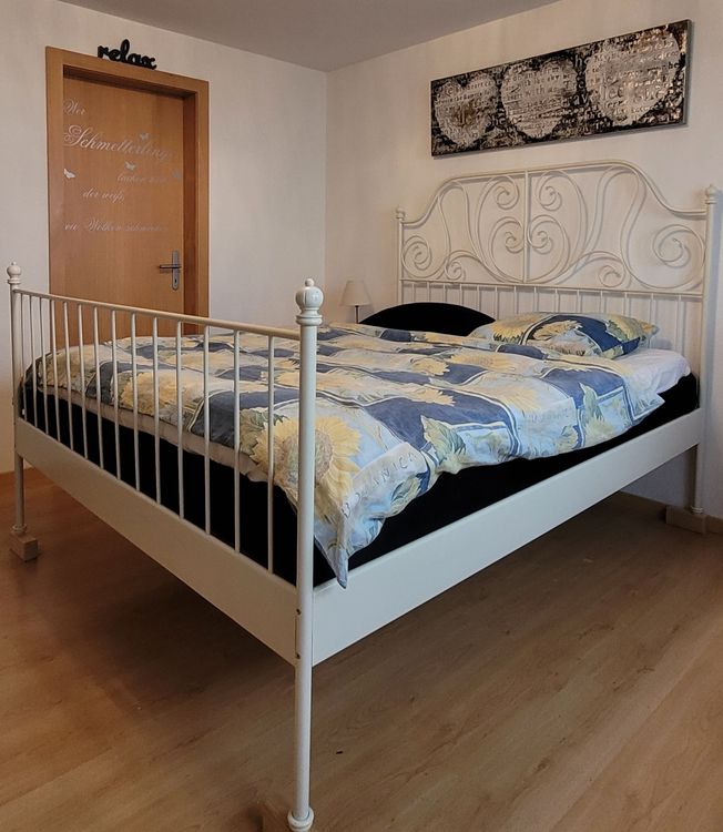 Ikea Metallbett Weiss