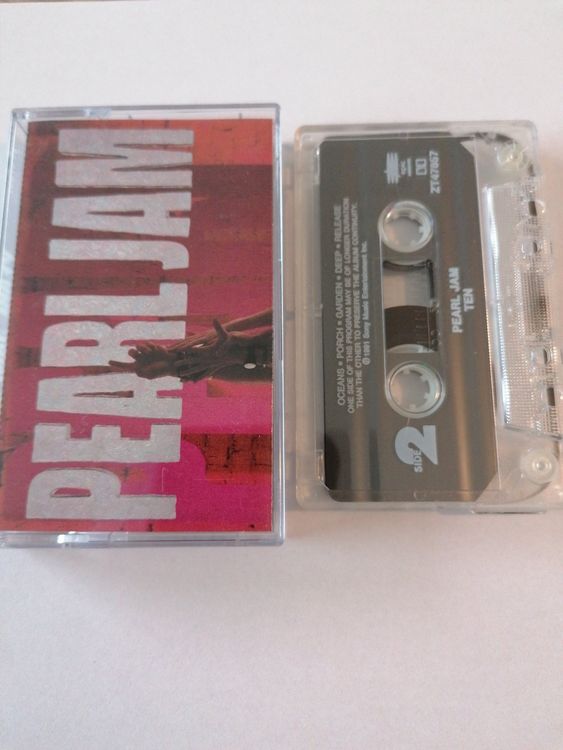 Pearl Jam - Ten - K7 MC (Gebraucht) in LAUSANNE für CHF 15 – mit ...