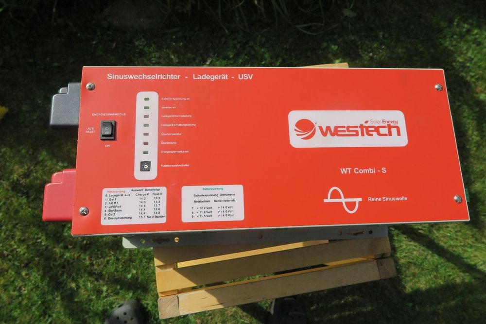 Westech Sinus-Wechselrichter Ladegerät | Kaufen auf Ricardo