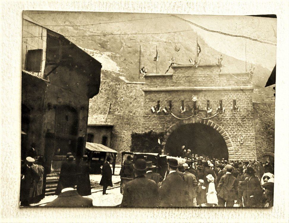 Goppenstein - Eröffnung Lötschbergtunnel - Photo - 1913 (Gebraucht) in ...