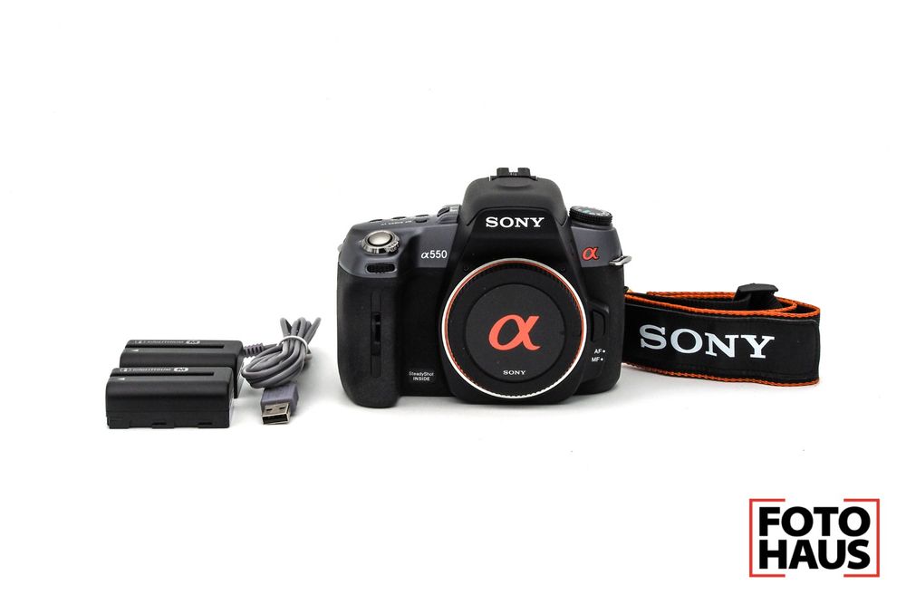 Sony Alpha a550 DSLR-Kameragehäuse mit 1836 Auslösungen 0854 | Kaufen ...