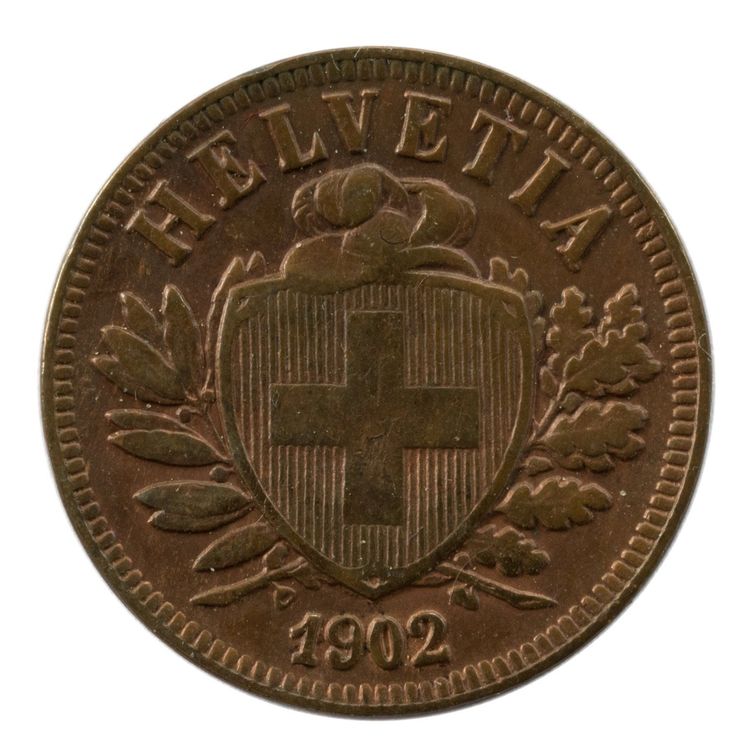 Schweiz / Suisse - 2 Rappen - 1902 (Gebraucht) in Rotkreuz für CHF 120 – mit Lieferung auf ...