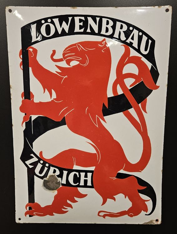 Löwenbräu Zürich,Brasserie,Birra,Brauerei,Bier,Deko,Plaque, | Kaufen ...