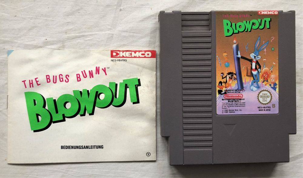 NES - THE BUGS BUNNY BIRTHDAY BLOWOUT | Kaufen auf Ricardo