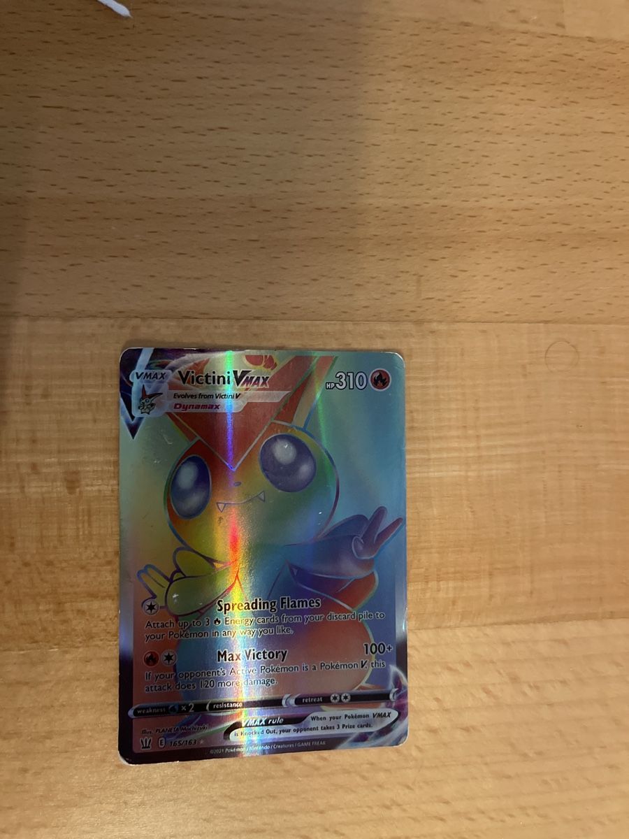 Victini Vmax (Pokémon Karte) 310 kp (Neu (gemäss Beschreibung)) in ...