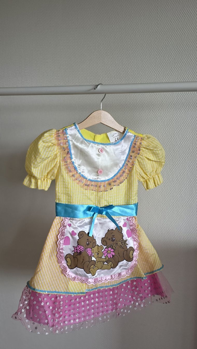 Karnevalskleid „Masha“ | Gr. 98 (2–3Jahre)/ Helloween (Gebraucht) in ...