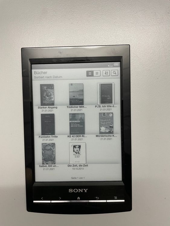 Sony TRS-P1 Ebook Reader ab 1.- | Kaufen auf Ricardo