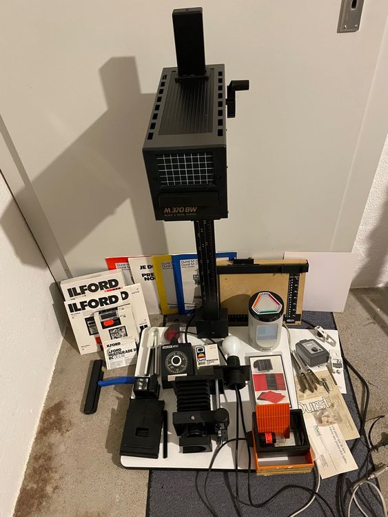 Durst M370 BW Vergrößerungsgerät / Agrandisseur 12,8/50 etc. | Kaufen ...