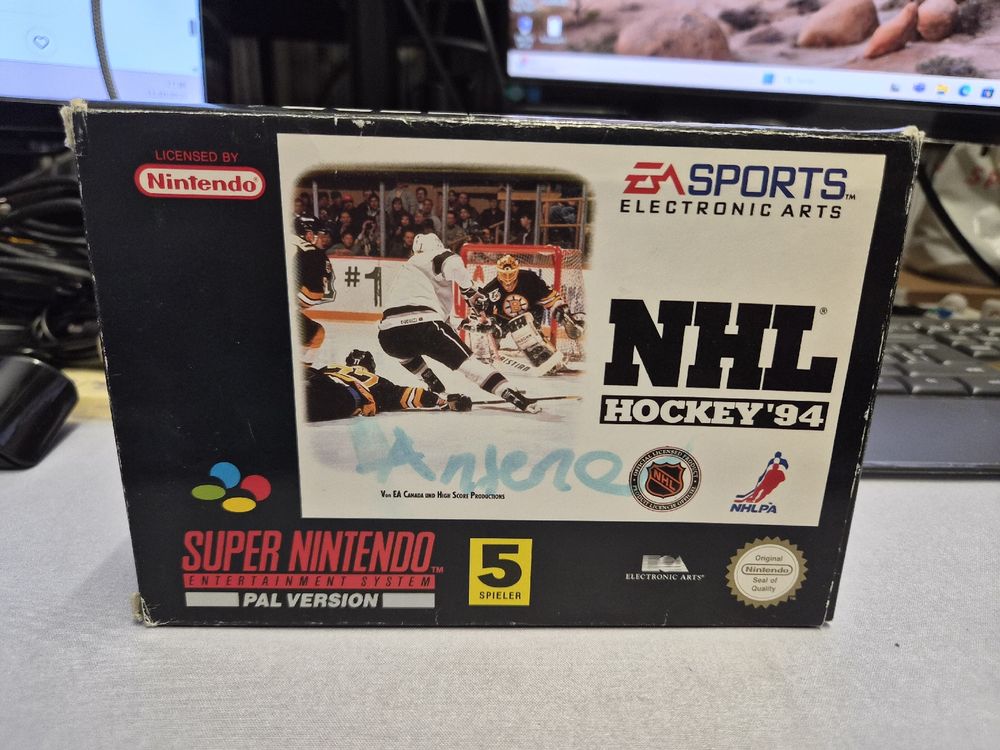 Super Nintendo - NHL Hockey '94 - Top Zustand!🎮🏒🥅 (Gebraucht) in Zürich ...