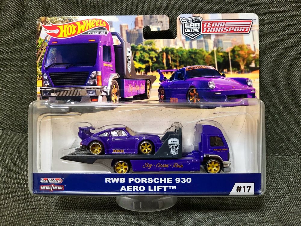 Hot Wheels RWB Porsche 930 Aero Lift Team Transport (Neu und ...