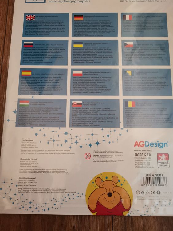 Wall Sticker Wandsticker Disney Winnie Pooh neu Kinder Deko (Neu und ...