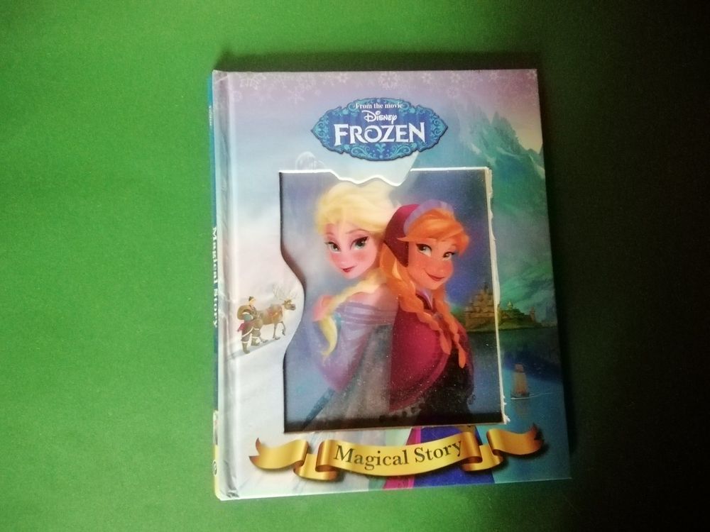 From the movie Disney Frozen cover is 3D picture .In English (D ...