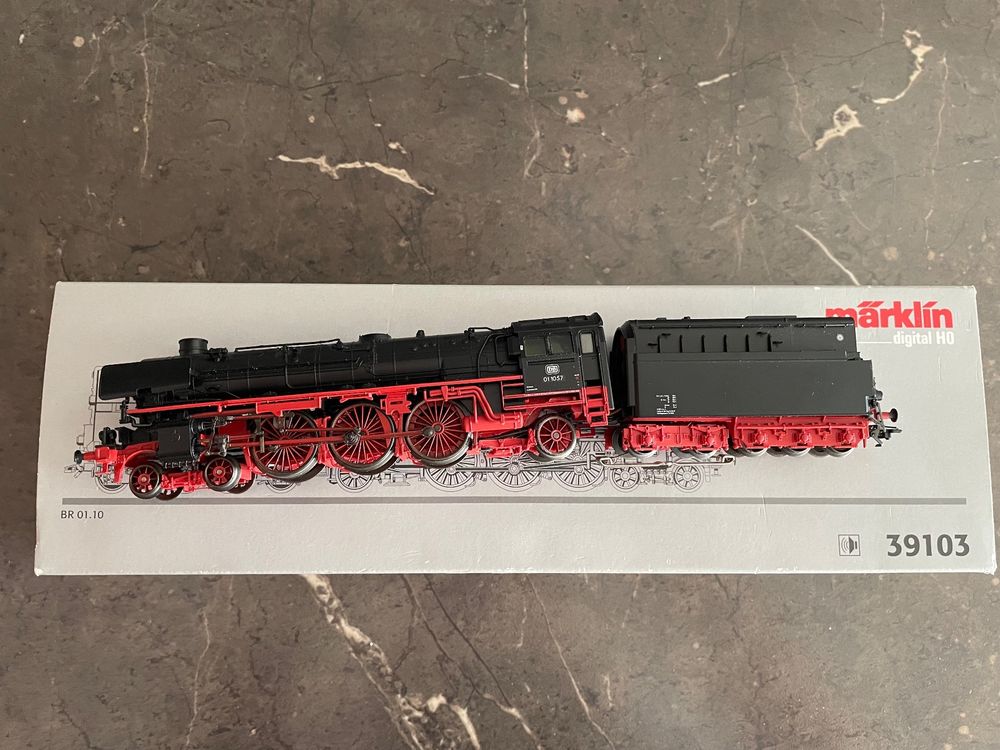 Marklin 39103 Dampflok BR01.10 Digital Sound (Neu (gemäss Beschreibung ...