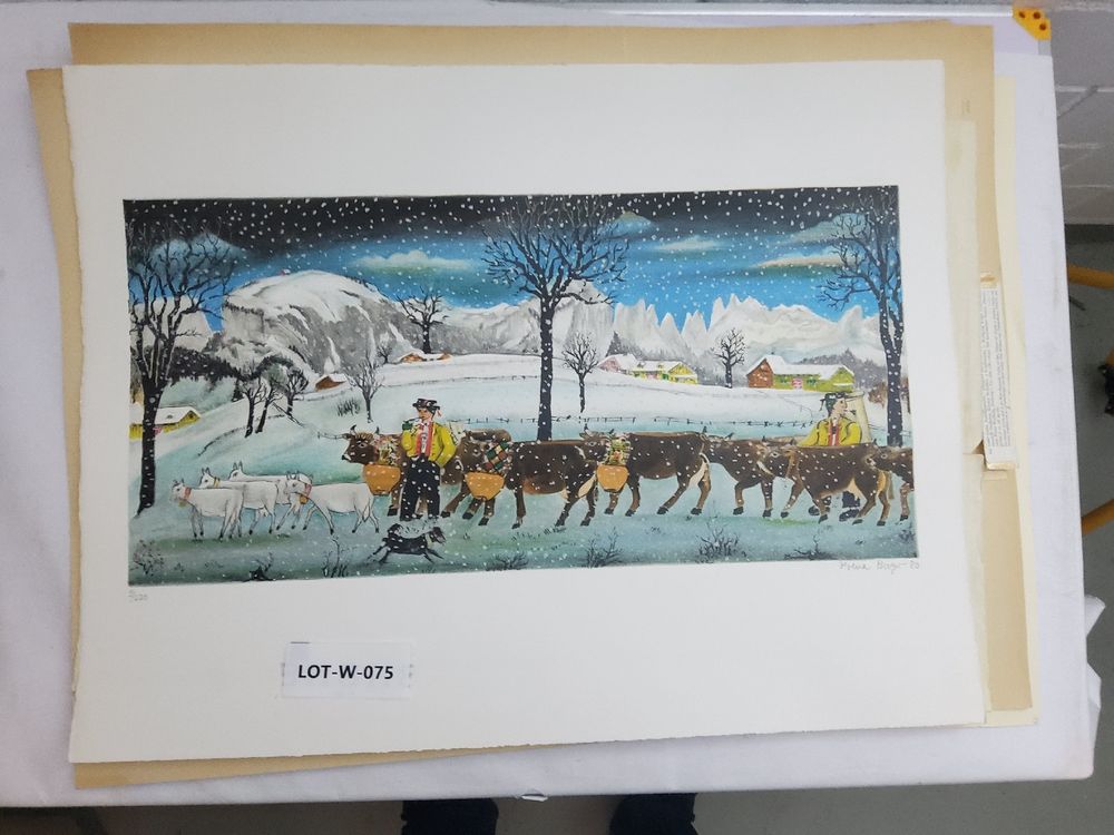 Verena Broger Druck // LOT-NR-075 (Gebraucht) in Hauptwil für CHF 500 – nur Abholung auf Ricardo ...