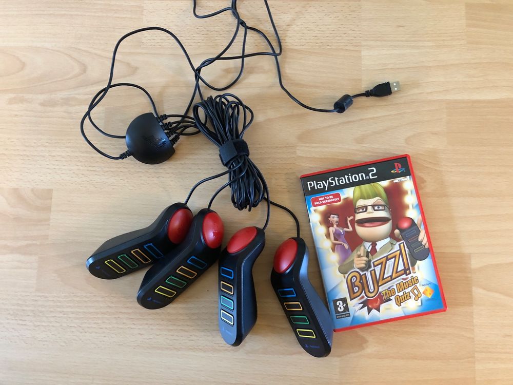 Buzz Spiel mit Buzzern | Kaufen auf Ricardo