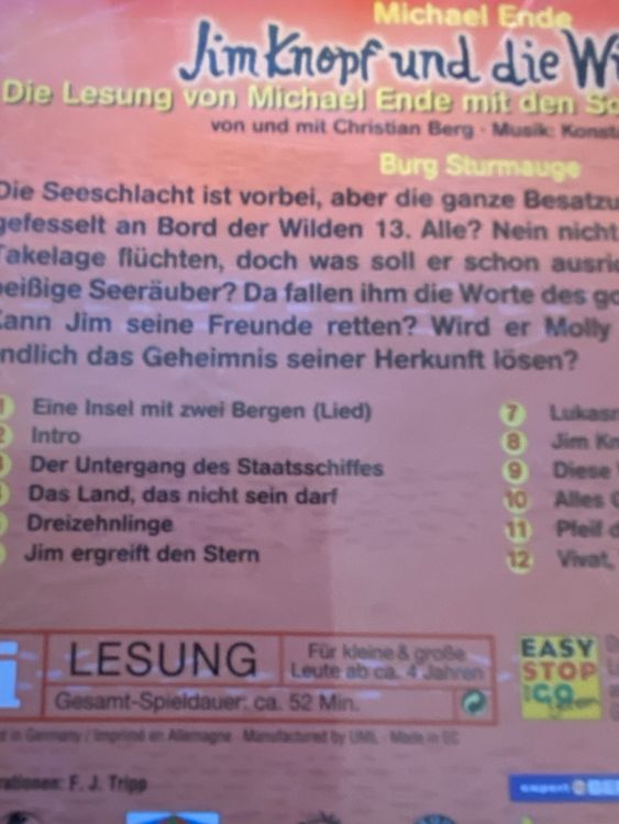 Jim Knopf (Gebraucht) in Sachseln für CHF 8 – mit Lieferung auf Ricardo ...