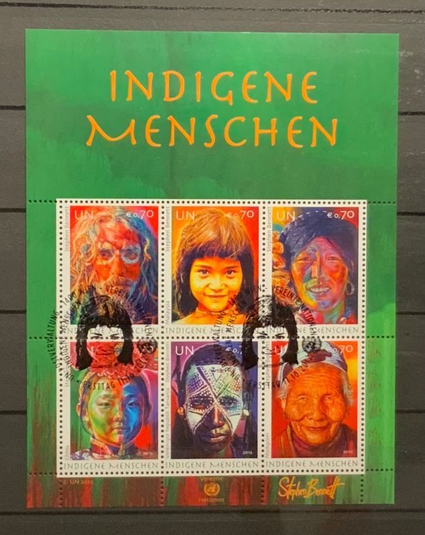 UNO Wien 2012 mit ET: Block Indigene Menschen | Kaufen auf Ricardo