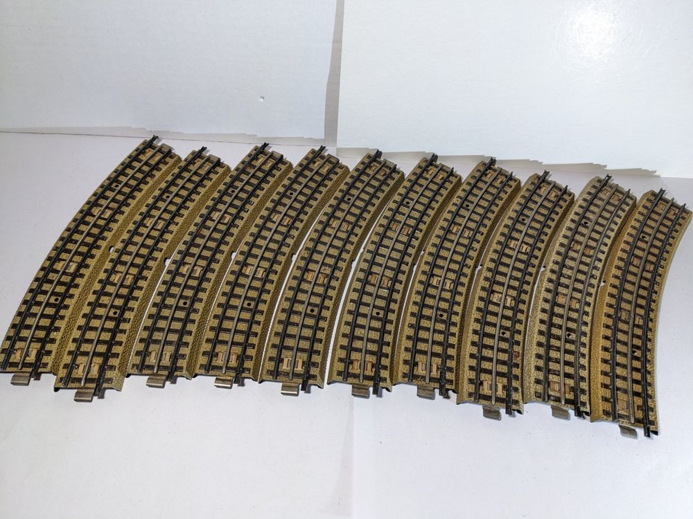 Märklin M-Gleis 10x 3600 A 1-1 Gebogenes (Volleisen) (Gebraucht) in Gland für CHF 4 – mit ...