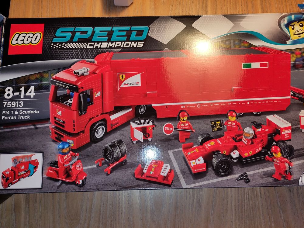 Lego Speed Champions 75913 - F14 T & Scuderia Ferrari Truck | Kaufen ...