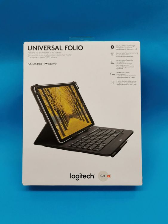 LOGITECH Universal Keyboard Folio, CH-Layout +++NEU+++ (Neu und ...