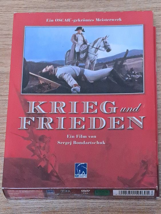 Krieg und Frieden, Sammler Boxset mit 4 DVDs und Booklet (Gebraucht) in ...