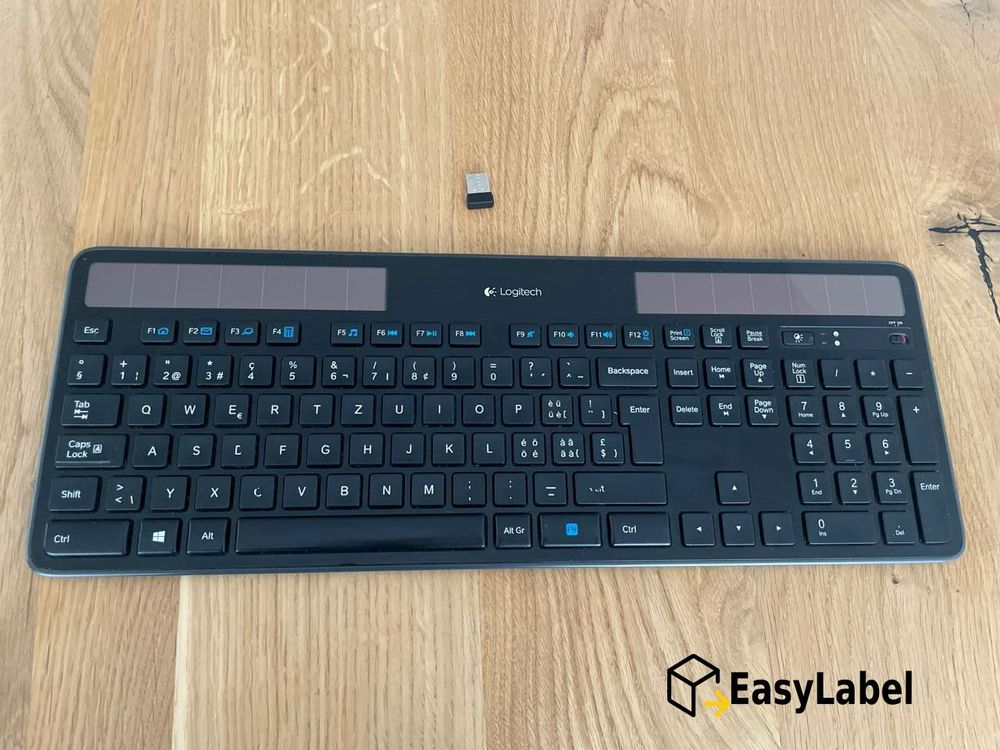 Logitech K750 Solar (DE_CH), Unifying. Lieferung gratis (Gebraucht) in ...