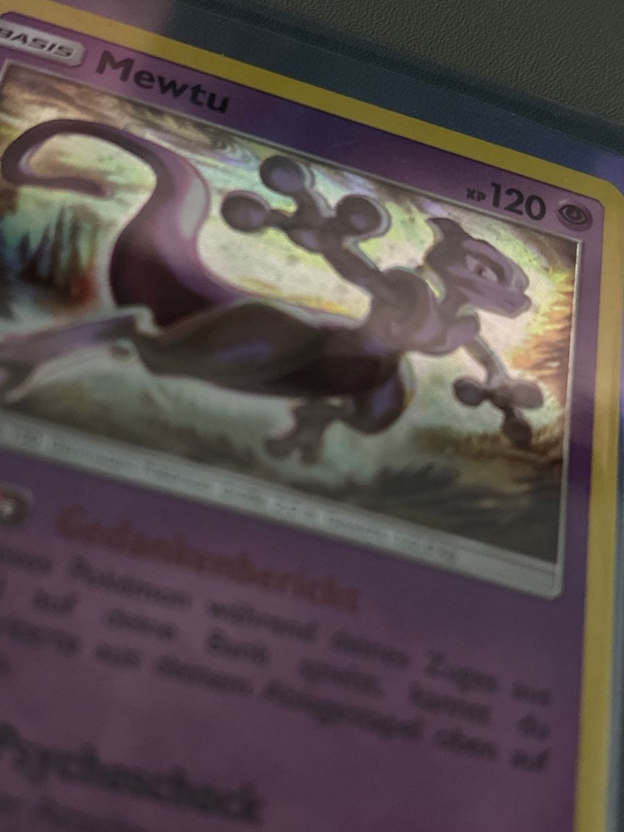 Mewtu Pokemon Karte - Selten - Top Zustand - Jetzt Bieten! (Neu (gemäss ...