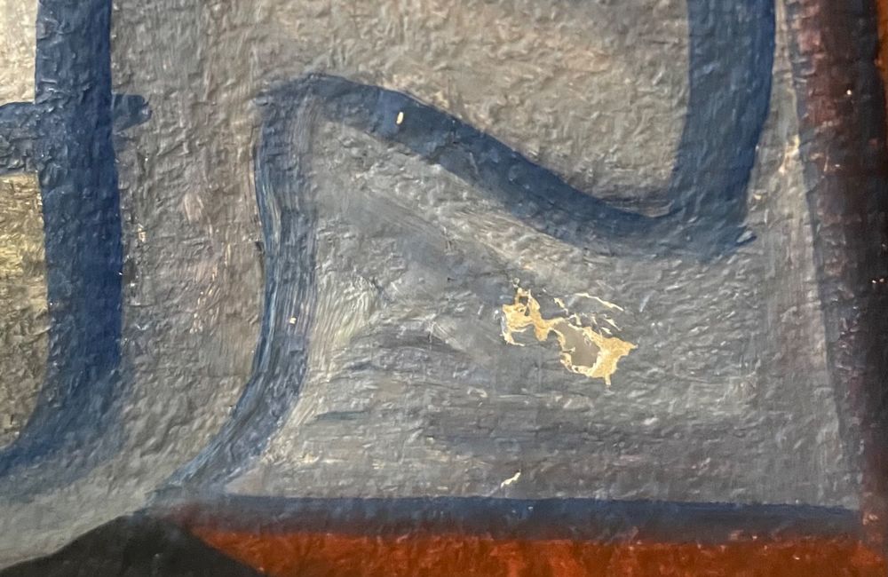 komposition mit Kugel Gemälde von Weber (Gebraucht) in Root für CHF 5 – mit Lieferung auf ...