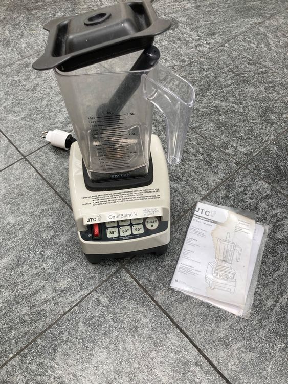 Hochleistungsmixer - JTC OmniBlend V 1.5l TM-800A (Gebraucht) in ...