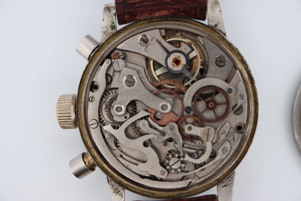 Hanhart Chronograph 1. Serie WWII Fliegeruhr Radium (Defekt) in Zürich ...