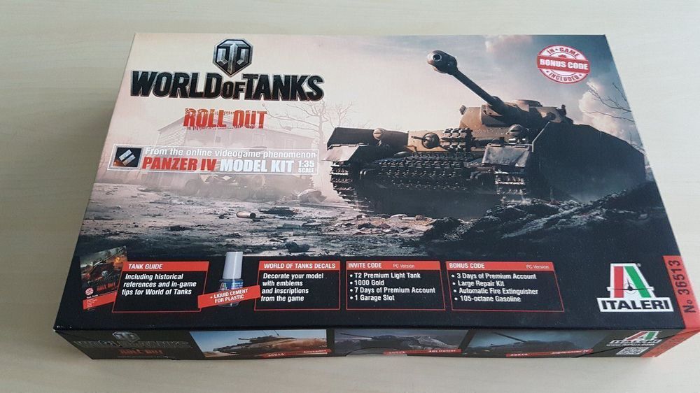 1:35 Panzer IV - World of Tanks (Neu (gemäss Beschreibung)) in ...