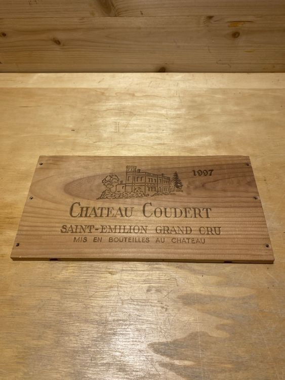 Planche bois Château Coudert Saint-Émilion 1997 (Gebraucht) in ...